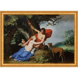 OTTO Kunstdruck Venus and Adonis Abraham Bloemaert Götter Engel Mythologie B A3 00184, (1 St)