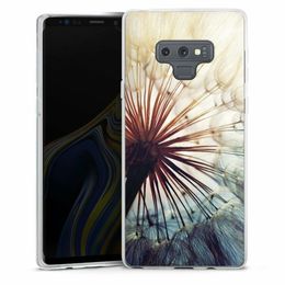DeinDesign Handyhülle Pusteblume Fotografie Blumen Dandelion 1, Samsung Galaxy Note 9 Silikon Hülle Bumper Case Handy Schutzhülle, weiß