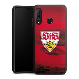 DeinDesign Handyhülle VfB Stuttgart Stadion Offizielles Lizenzprodukt VfB Stadion Rot, Huawei P30 Lite Silikon Hülle Premium Case Handy Schutzhülle