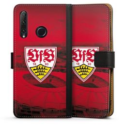 DeinDesign Handyhülle VfB Stuttgart Stadion Offizielles Lizenzprodukt VfB Stadion Rot, Huawei Honor 20 Lite Hülle Handy Flip Case Wallet Cover
