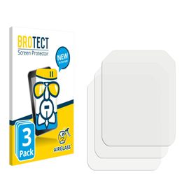 BROTECT Displayschutzglas Schutzglas für BH Atom X Plus Display, 3 Stück, Schutzfolie Display Schutz Glas Folie klar, weiß