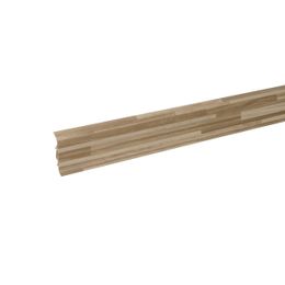 Kosche Sockelleiste Kunststoff, 22 x 60 x 2500 mm, Braun, Fußleiste