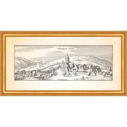 OTTO Kunstdruck Kloster Sponheim Benediktiner Mönch St. Maria St. Martin Merian 0642 G, (1 St)