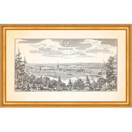 OTTO Kunstdruck Neustadt Eberswalde Schorfheide Mittelmark Finowkanal Chorin Merian 05, (1 St)