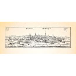 OTTO Kunstdruck Nordhausen Zorge Roland Lutherbrunnen Kautabakfabrik Kornflaschen Meri, (1 St)