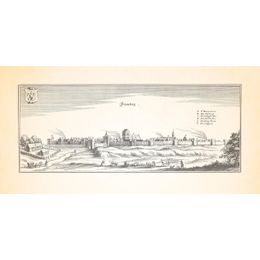 OTTO Kunstdruck Friedeberg Neumark Strzelce Polen Lebus Netzebruch Merian 0573, (1 St)