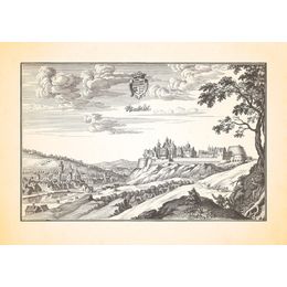 OTTO Kunstdruck Mansfeld Südharz Stausee Kelbra Tagebau Amsdorf Thyratalbrücke Merian, (1 St)