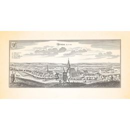 OTTO Kunstdruck Wrietzen an der Ohre Oderbruch St. Marien Mühlen St. Laurentius Merian, (1 St)
