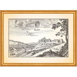 OTTO Kunstdruck Mansfeld Südharz Stausee Kelbra Tagebau Thyratalbrücke Merian 0193 Ger, (1 St)