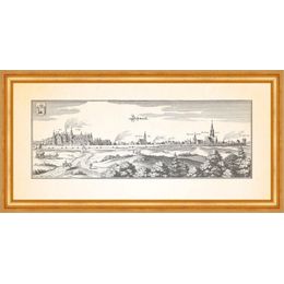 OTTO Kunstdruck Schweet Schwedt Oder Uckermark Katharinenkirche Friedhof Merian 0599 G, (1 St)