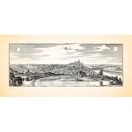 OTTO Kunstdruck Meissen Meissener Porzellan Burgberg Albrechtsburg Dom Siebeneichen Me, (1 St)