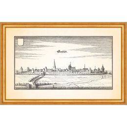 OTTO Kunstdruck Cosfeldt Coesfeld Soester Börde Kreidebecken Walkenbrücken Merian 0270, (1 St)