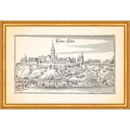 OTTO Kunstdruck Closter Castel Kloster Kastl Amberg Oberpfalz Kupferstich Merian 0332, (1 St)