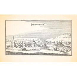 OTTO Kunstdruck Gravenwerd Grafenwöhr Waldnaab Oberpfalz Pestsäule Friedenskirche Meri, (1 St)