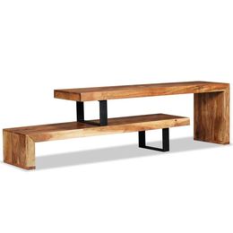 DOTMALL TV-Schrank Lowboard aus zwei stapelbaren Elementen, Vintage-Look