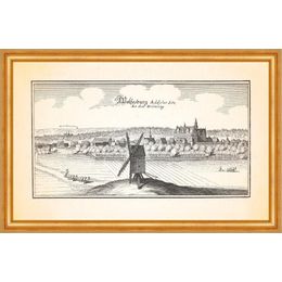 OTTO Kunstdruck Wolfesburg adelicher Sitz an dem Drömling Wasserschloss Merian 0451 Ge, (1 St)