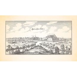 OTTO Kunstdruck Stadt und Schloss Giffhorn Gifhorn Ise Aller Vorwerck Stadtkirche Meri, (1 St)