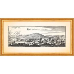 OTTO Kunstdruck Langesen samt dem Hüttenwerk vor dem Harz gelegen Julius Merian 0465 G, (1 St)