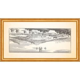 OTTO Kunstdruck Die Gleichen Zwillingsberge Topographia Braunschweig Lüneburg Merian 0, (1 St)