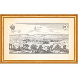 OTTO Kunstdruck Stadt Einbeck Augustinerkloster Stiftskirche Wasserturm Merian 0489 Ge, (1 St)