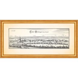 OTTO Kunstdruck Kloster Gröningen bei Halberstatt Topographia Braunschweig Merian 0491, (1 St)