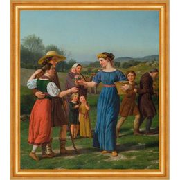 OTTO Kunstdruck The Maiden from Afar. From the poem by Schiller Eckersberg B A3 01179, (1 St)