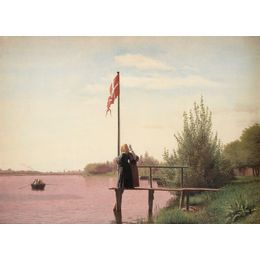 OTTO Kunstdruck A View from Dosseringen near the Sortedam Lake Kobke Dänemark See B A3, (1 St)