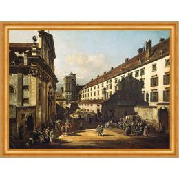 Kunstdruck Vienna, Dominican Church Bernardo BellOTTO Wien Österreich K&K B A3 00, (1 St)