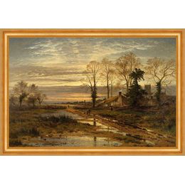 OTTO Kunstdruck February Fill Dyke Benjamin Williams Leader Damm Deich Winter B A3 008, (1 St)