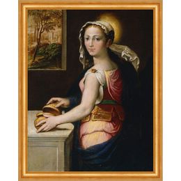 OTTO Kunstdruck Mary Magdalene Bernardino Campi Maria Magdalena Kirche Frau B A3 00849, (1 St)
