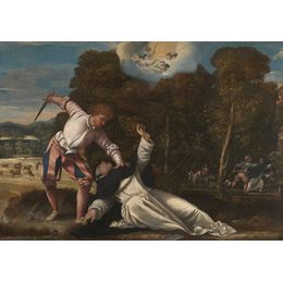 OTTO Kunstdruck The Death of Saint Peter Martyr Bernardino da Asola Kirche Religion B, (1 St)
