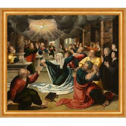 OTTO Kunstdruck The Pentecost Bernard van Orley Pfingsten Kirche Bibel Taube B A3 0084, (1 St)