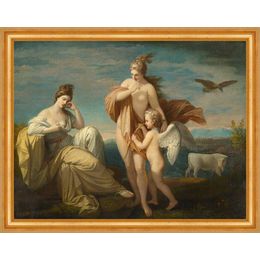 OTTO Kunstdruck Venus and Europa Benjamin West römische Göttin Liebe Engel B A3 00828, (1 St)