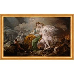 OTTO Kunstdruck Allegory of Peace and Justice Corrado Giaquinto Frieden Taube B A3 013, (1 St)