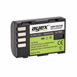 ayex DMW-BLF19E Akku für Panasonic GH3 GH4 GH5 Leistungsstark Zuberlässig Kamera-Akku