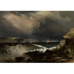 OTTO Kunstdruck View of the Heads, Port Jackson Conrad Martens Sydney Australien B A3, (1 St)