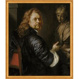 OTTO Kunstdruck Self Portrait Adriaen Hanneman Künstler Büste Selbsporträt Männer B A2, (1 St)