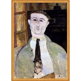 OTTO Kunstdruck Paul Guillaume Amedeo Modigliani französicher Kunsthändler B A2 00461, (1 St)
