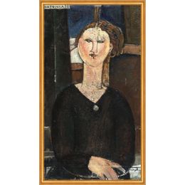 OTTO Kunstdruck Antonia Amedeo Modigliani Frauen Porträt Haare Hals Frisuren B A2 0045, (1 St)