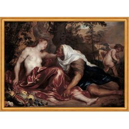 OTTO Kunstdruck Vertumnus and Pomona Anthonis van Dyck etruskische Religion B A2 00575, (1 St)