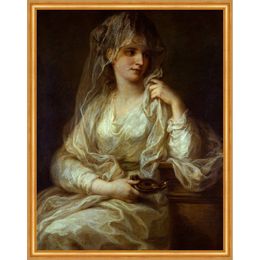 OTTO Kunstdruck Portrait of a Lady as a Vestal Virgin Angelika Kauffmann B A2 00512 Ge, (1 St)