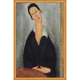 OTTO Kunstdruck Portrait of a Polish Woman Amedeo Modigliani Frauen Gesicht B A2 00450, (1 St)