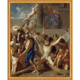 OTTO Kunstdruck The Martyrdom of St. Andrew Charles Le Brun Märtyrertod Bibel B A2 010, (1 St)