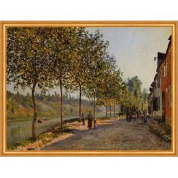 OTTO Kunstdruck June Morning in Saint-Mammes Alfred Sisley Fluß Frankreich B A2 00413, (1 St)