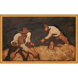 OTTO Kunstdruck Reapers in a GatheringStorm Albin Egger-Lienz B A2 00323, (1 St)