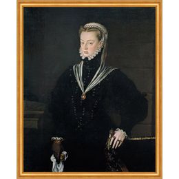 OTTO Kunstdruck Portrait of Juana of Austria, Princess of Portugal Sanchez B A2 00434, (1 St)