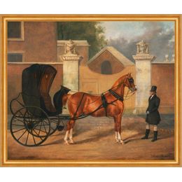 OTTO Kunstdruck Gentlemens Carriages: A Cabriolet Charles Hancock Kutsche Pferd Mann B, (1 St)