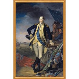 OTTO Kunstdruck Portrait of George Washington Charles Willson Peale Amerika B A2 01134, (1 St)