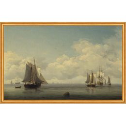 OTTO Kunstdruck Fishing Boats in a Calm Sea Charles Brooking Fischerboote B A2 01033 G, (1 St)