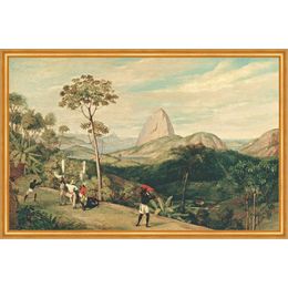 OTTO Kunstdruck View of Sugarloaf Mountain from the Silvestre Road Landseer Zuckerhut, (1 St)